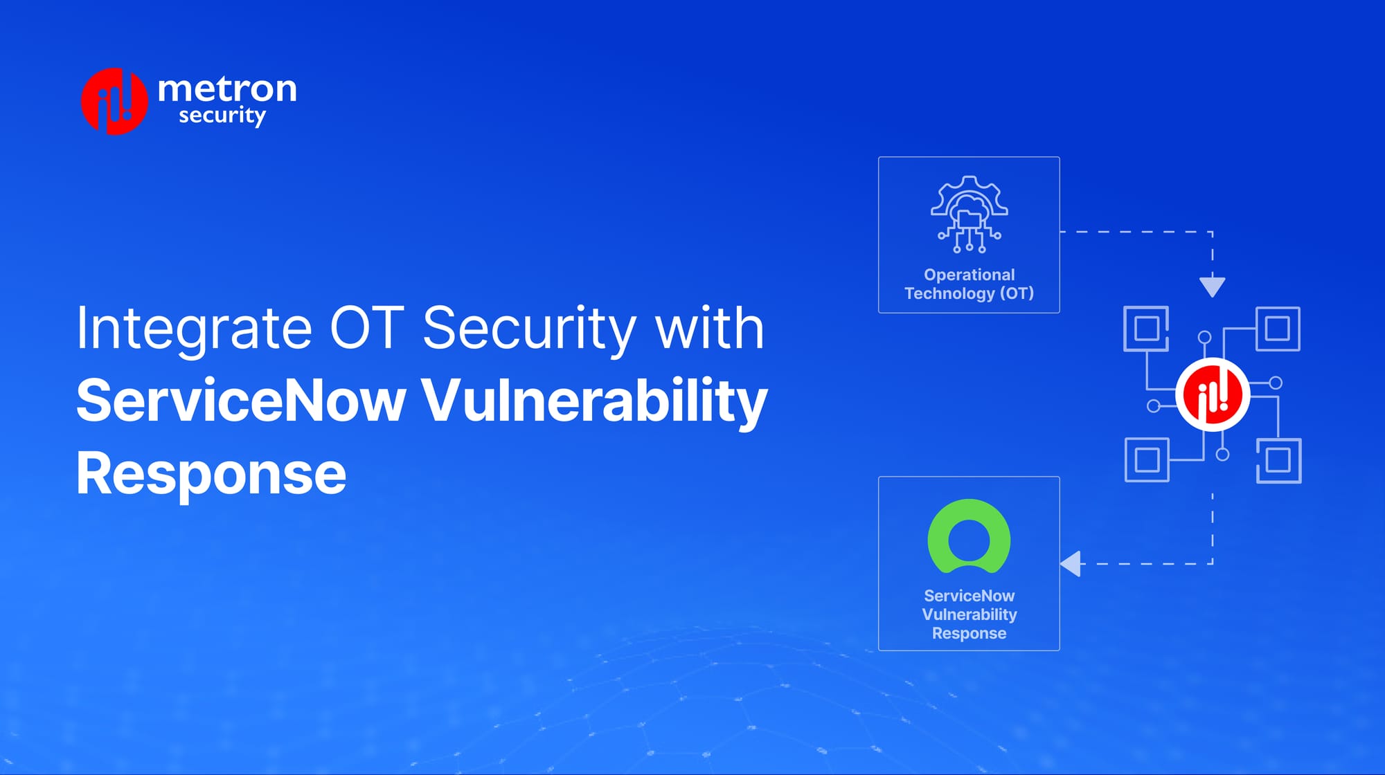 Integrate OT Security with ServiceNow Vulnerability Response