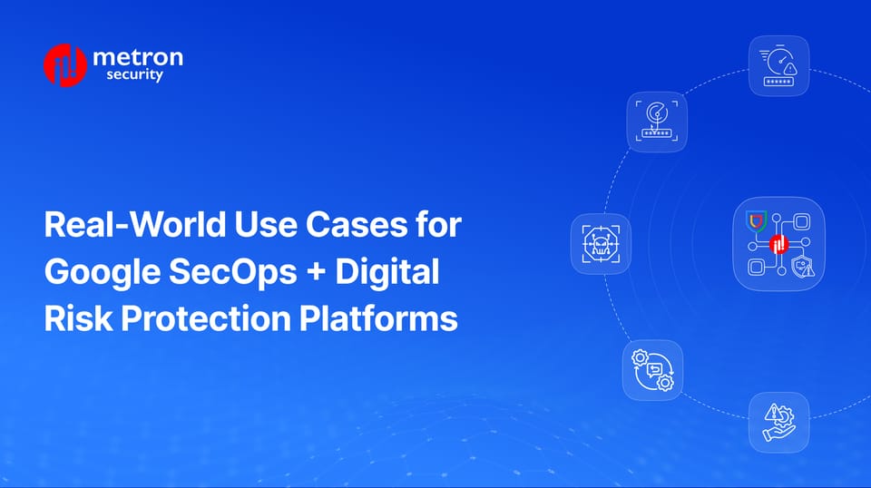 Top Use Cases for Google SecOps and Digital Risk Protection Platform